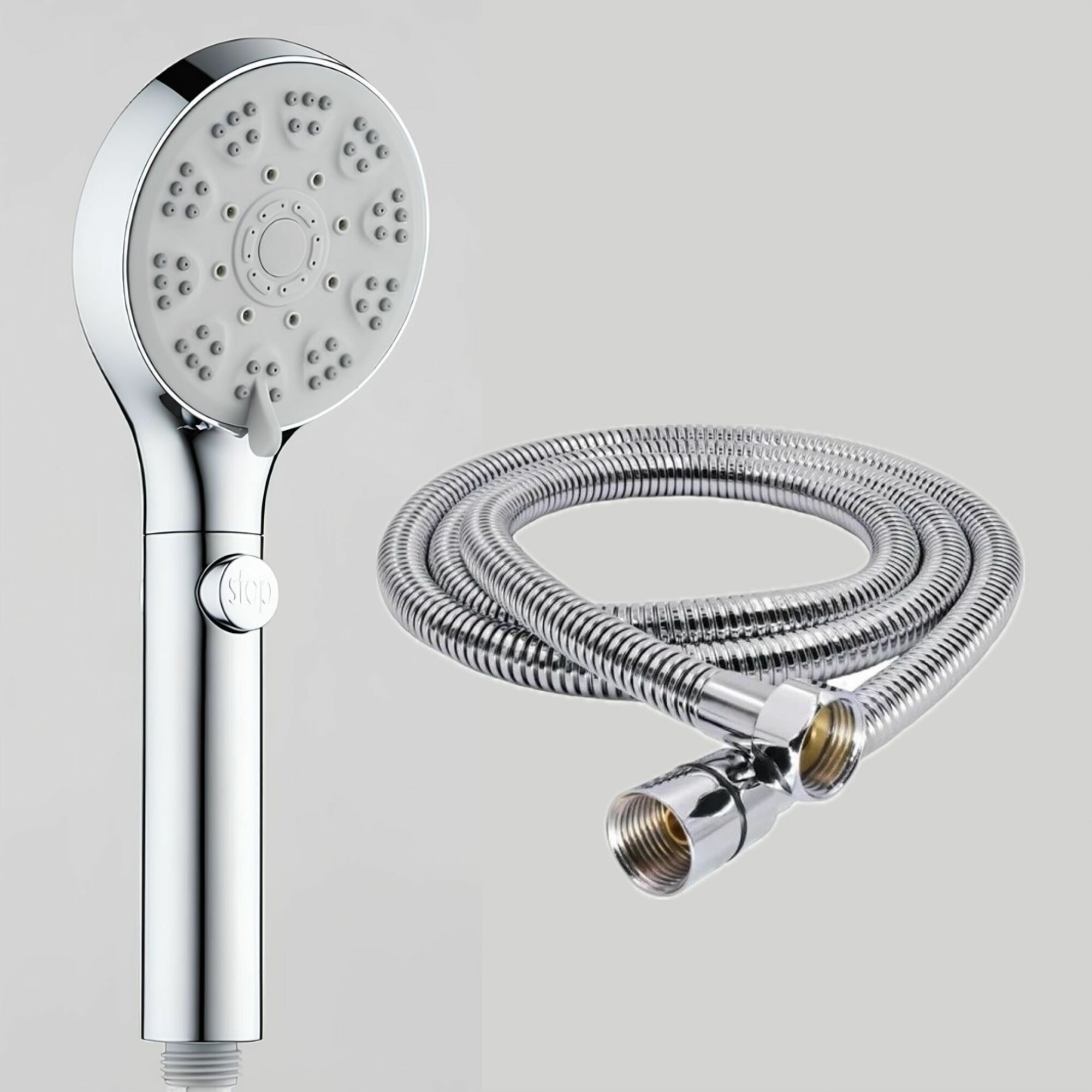 Лейка для душа 6 режимов и шланг 1,5м. LUX набор