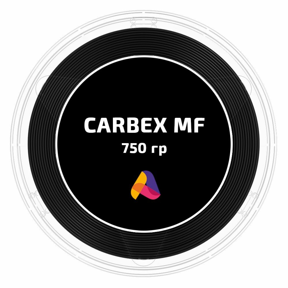 CARBEX MF инженерный пластик для 3d-принтера ATECO, 1.75 мм, черный, 750 гр.