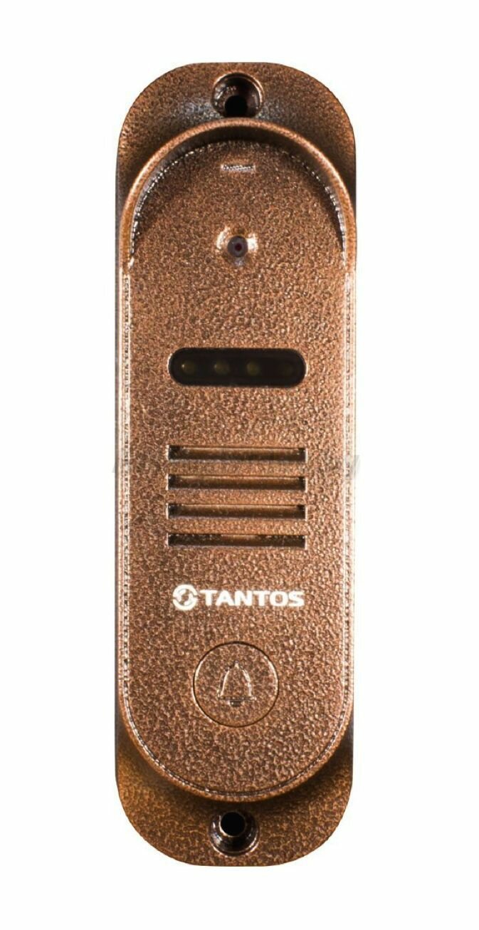 Stich (медь) Цветная вызывная видеопанель домофона 800Твл ИК-1,5м (53 град)