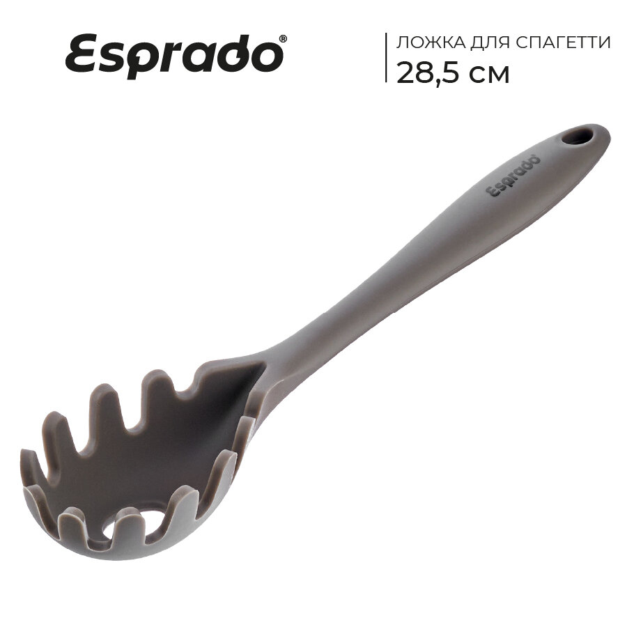 Лопатка кулинарная Esprado Sense, нейлон, силикон, петля для подвешивания, 28,5х5 см