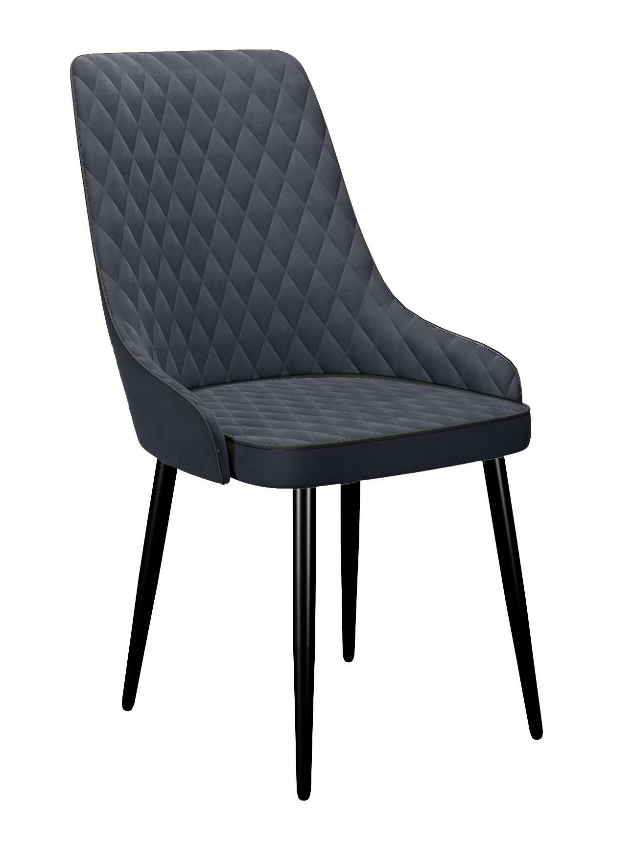 Стул DikLine 305 B28 ANTRACITE, ножки черные