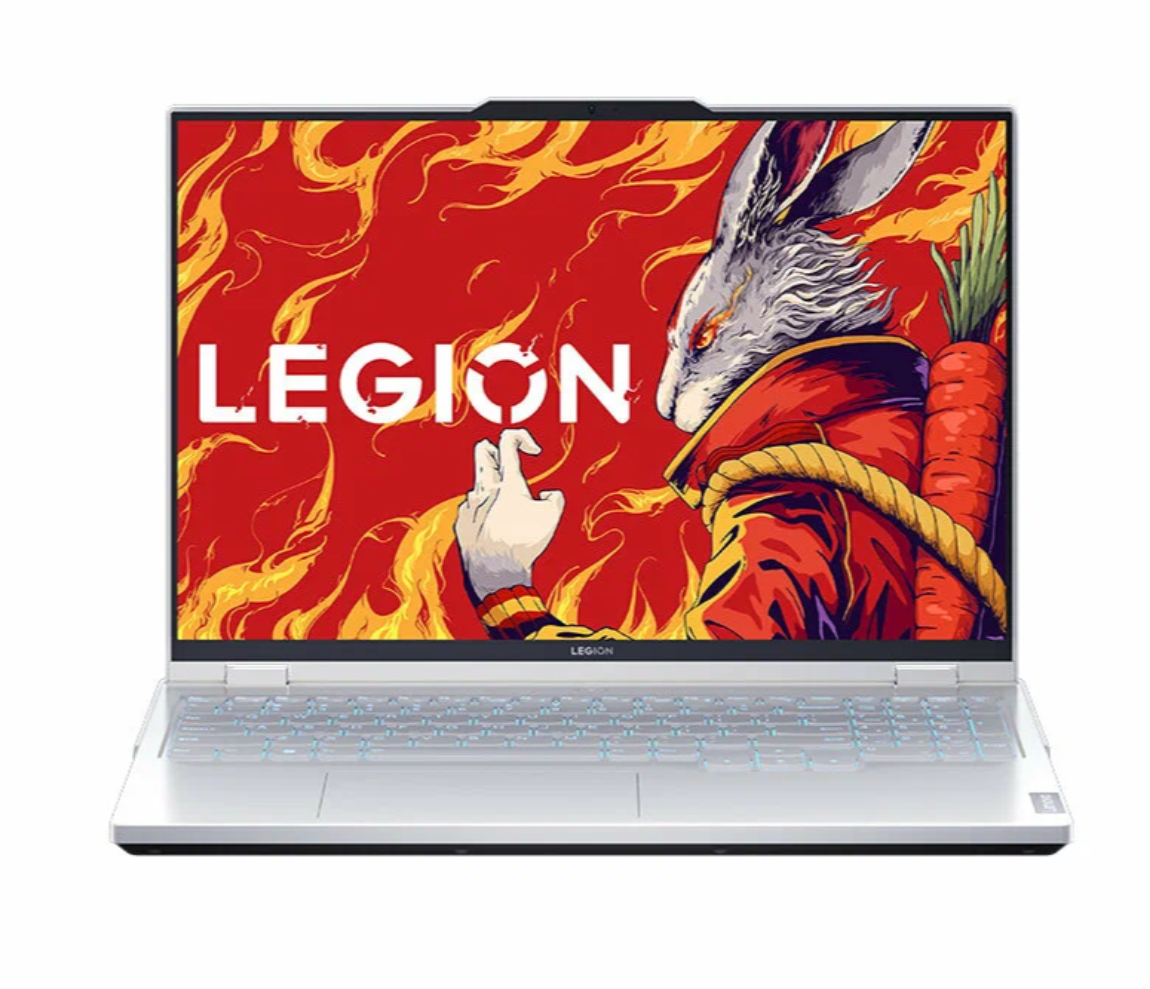 Ноутбук Lenovo Legion 5 pro R9000P, R9-7945HX, RTX4060, 32ГБ/1ТБ, 16" 2.5k/240hz, Белый, Русская раскладка