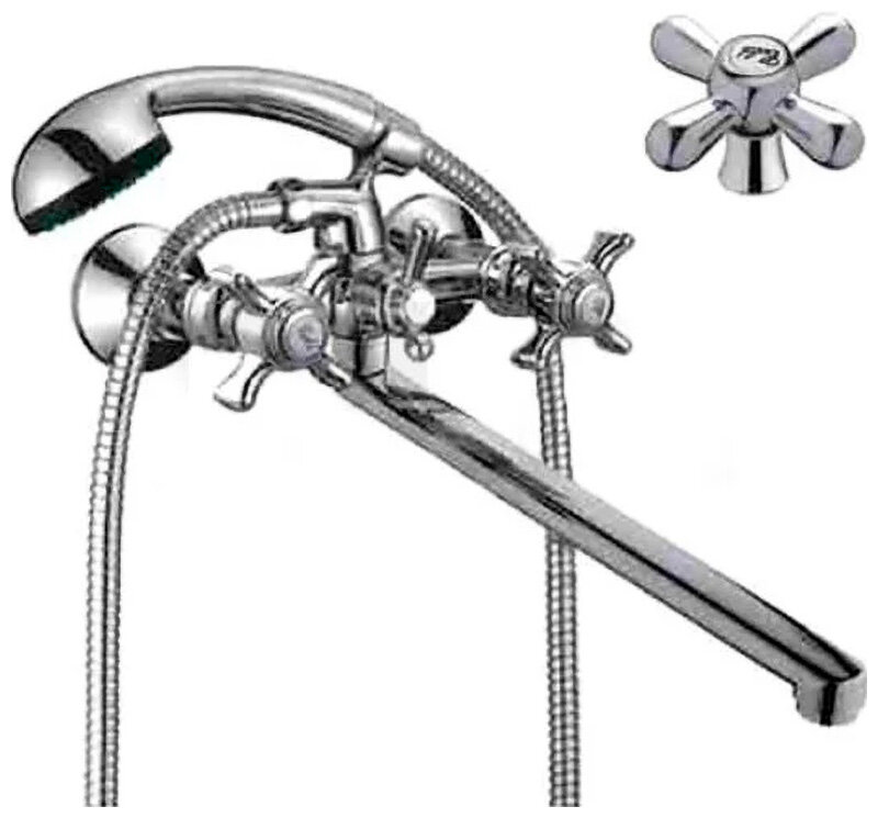 Смеситель для ванны D-Lin хром (D145819-F)