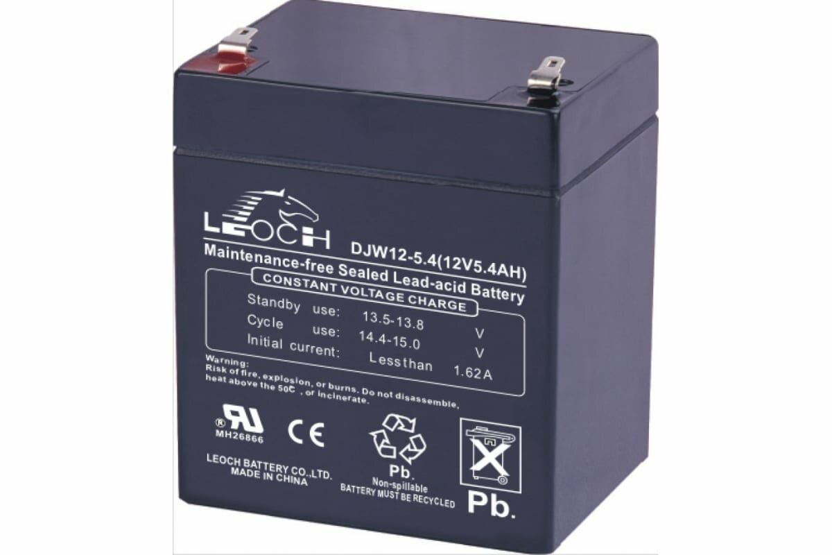 Аккумулятор для ИБП Leoch DJW12-5.4 F2 LEOCH