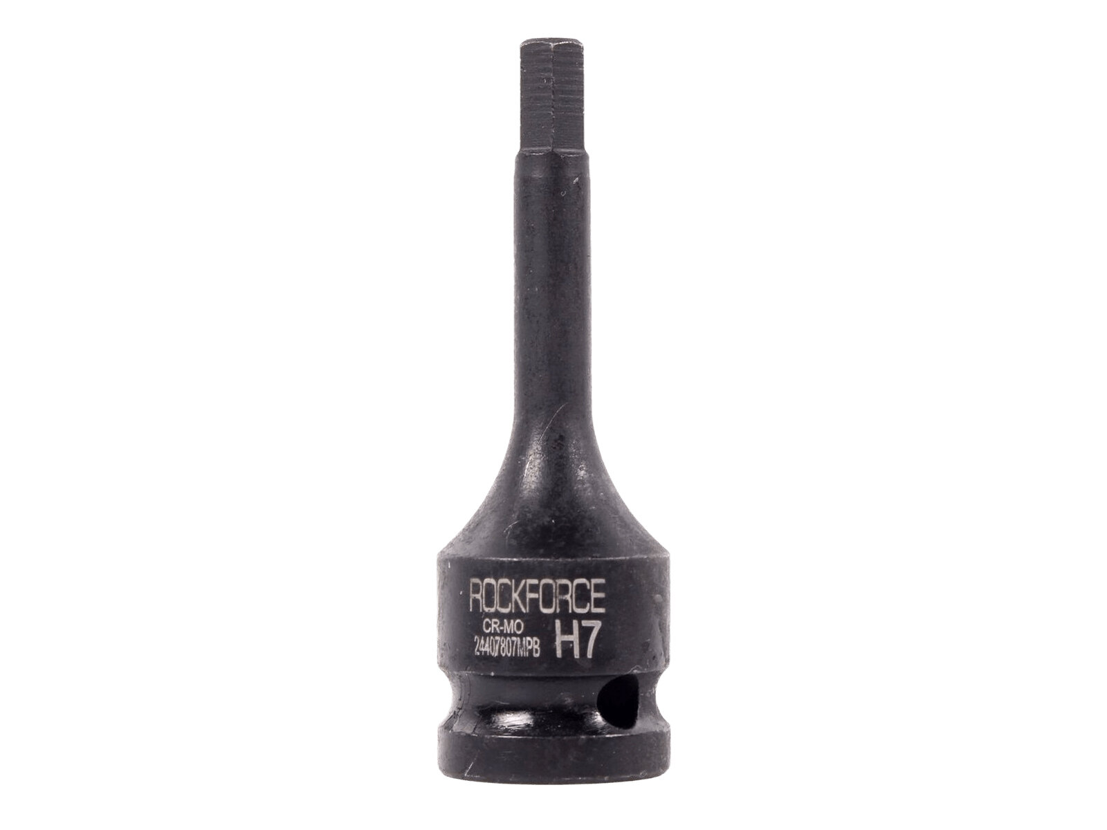 Головка с шестигранником ROCKFORCE ударная hex 1/2 H7 мм L-78 мм