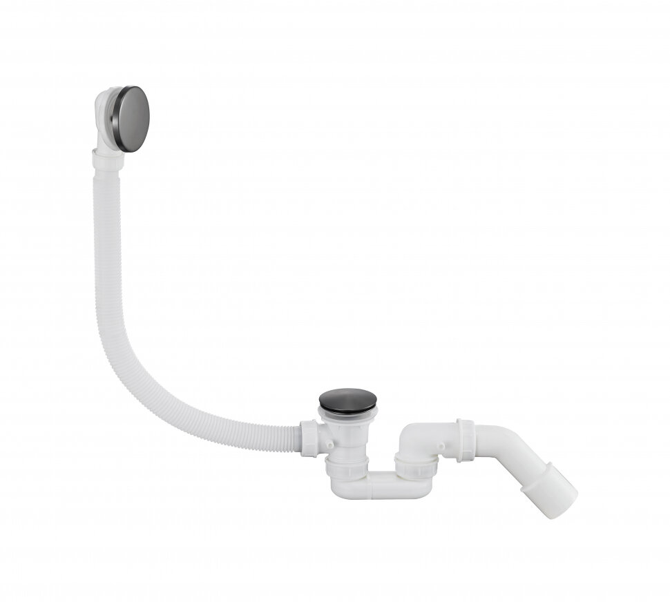 Автоматический сливы-перелив для ванны Grocenberg GB230BG Графит