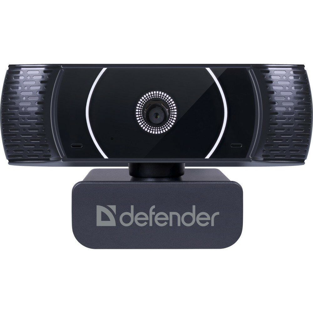 Камера-Web DEFENDER G-lens 2590 черный (3,7MP, 2550х1440, USB 2.0, микрофон) (63113)