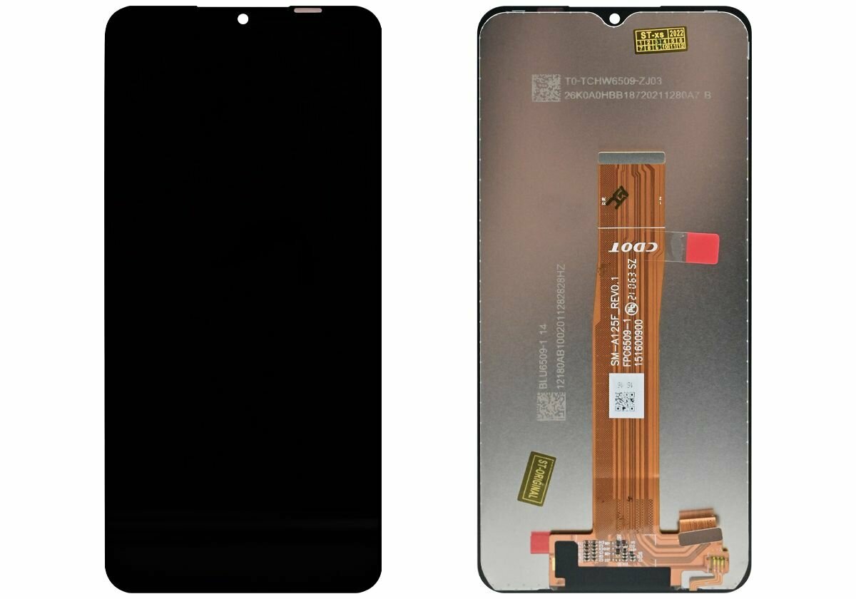 Дисплей для Samsung A12 Nacho (A127) премиум