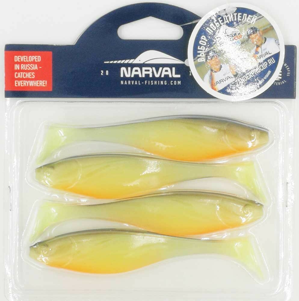 Мягкая приманка Narval Commander Shad 12cm #049-Olive All