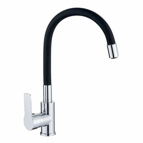 Смеситель Haiba для кухни HB70112-7, черный