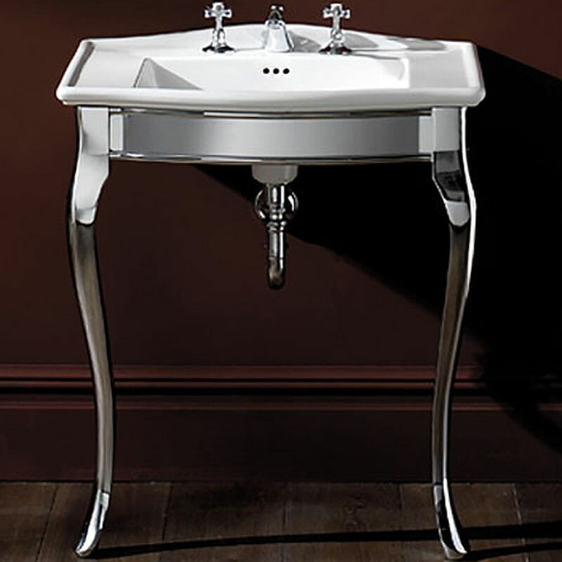 Консоль под раковину Devon&Devon Lady 63 DELADYCR Хром, современный стиль