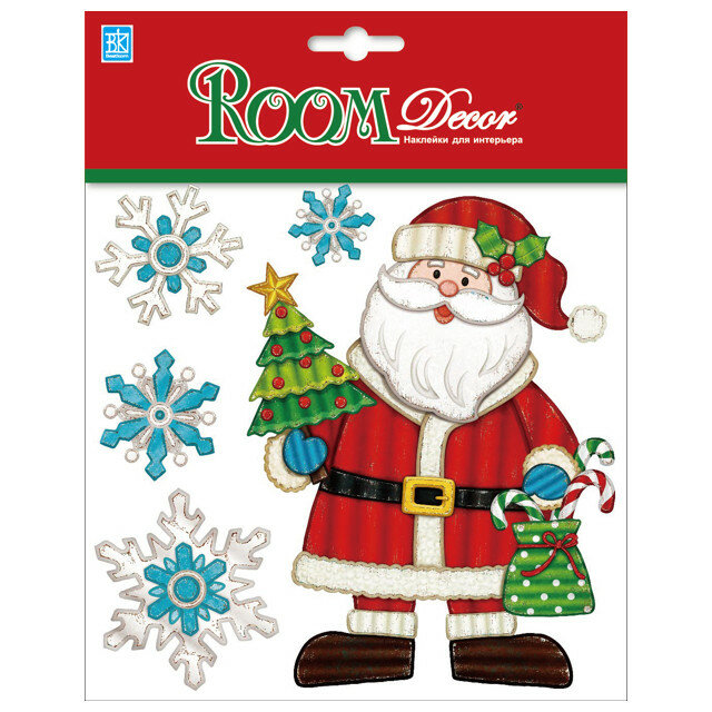 Наклейка ROOMDECOR Cанта 18х18см, арт. PLX0402