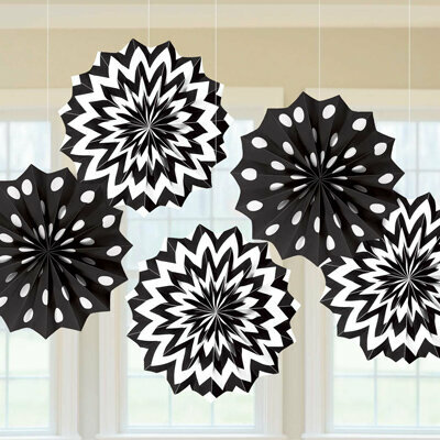 Фант Горошек-Шеврон Jet Black 20см 5шт/A