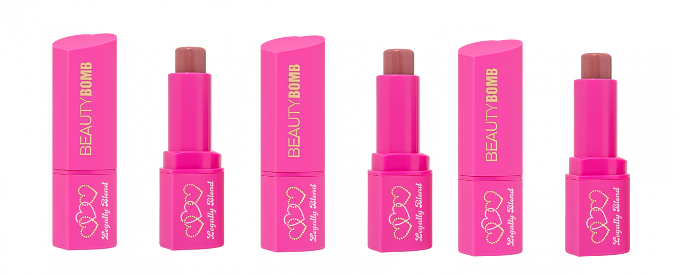 Помада кремовая в стике Beauty Bomb Romcore Legally Blond т.03 3,2 г 3 шт