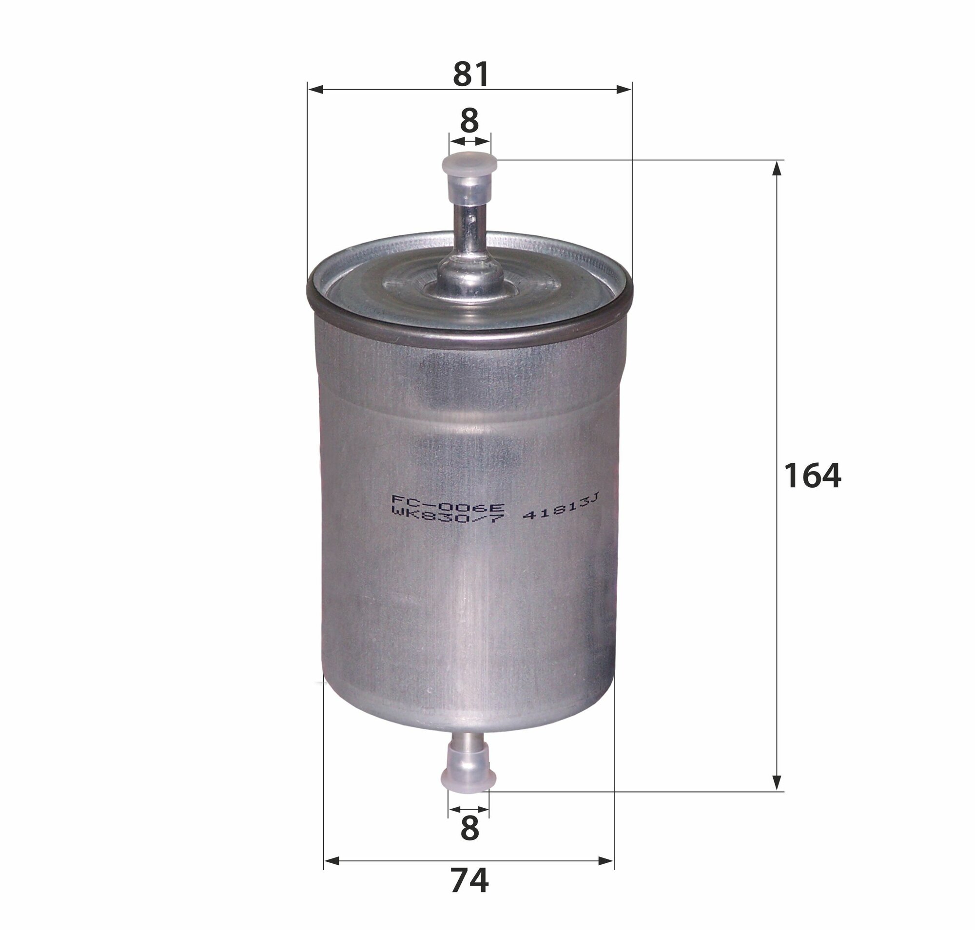 Фильтр топливный RB-Exide FC-006E AUDI CITROEN FORD VOLKSWAGEN PEUGEOT