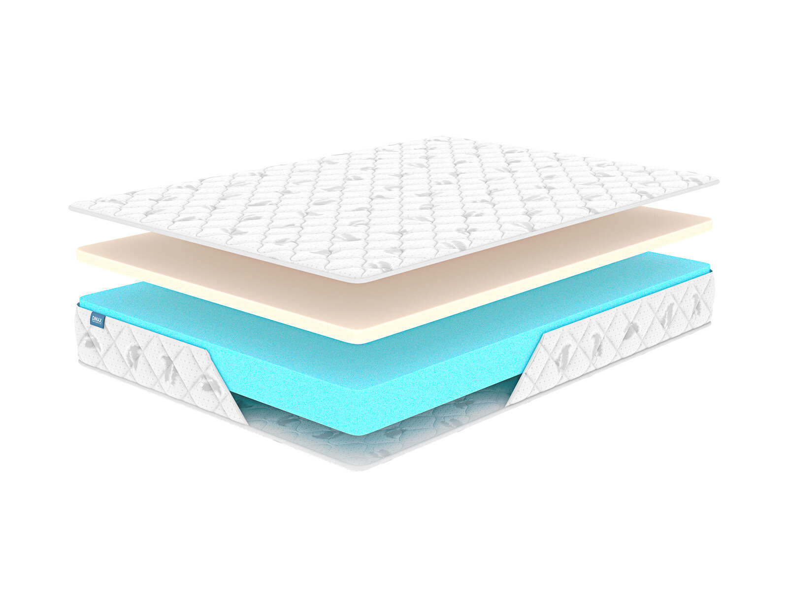 Матрас Dimax "Оптима Ролл Софт4", ортопедический, двусторонний, беспружинный, 180x200х18 см