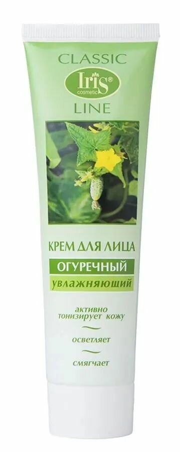 Iris cosmetic Крем для лица, Огуречный, 100 мл