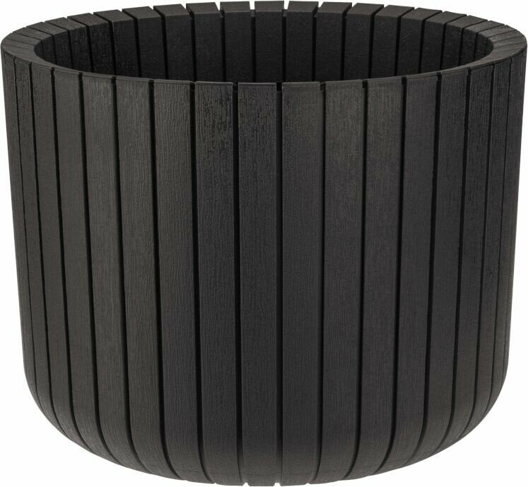 Кашпо для цветов IDEA шато D250мм H200мм 8 л коричневый ротанМ3039