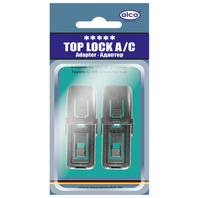ALCA Top Lock A/C адаптер для щеток стеклоочистителя блистер 2 шт совместимый комплект
