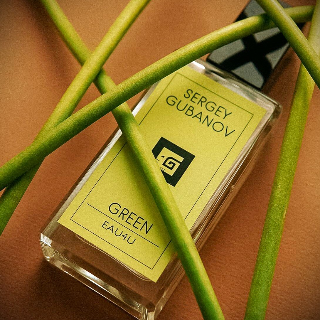 Духи "Green" от бренда "Sergey Gubanov EAU4U", Сергей Губанов, свежий травянистый аромат, 30 мл.