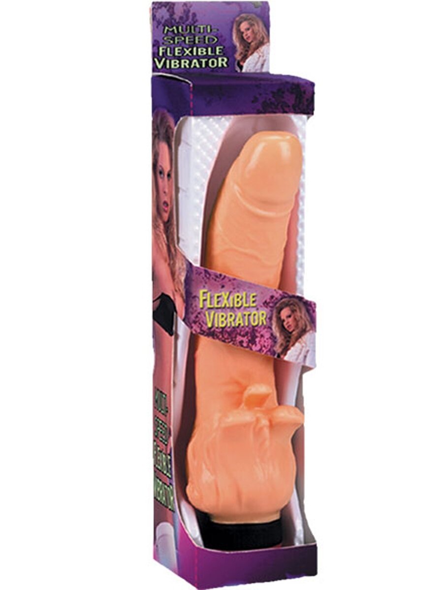 Вибратор с клиторальной стимуляцией, 13cm