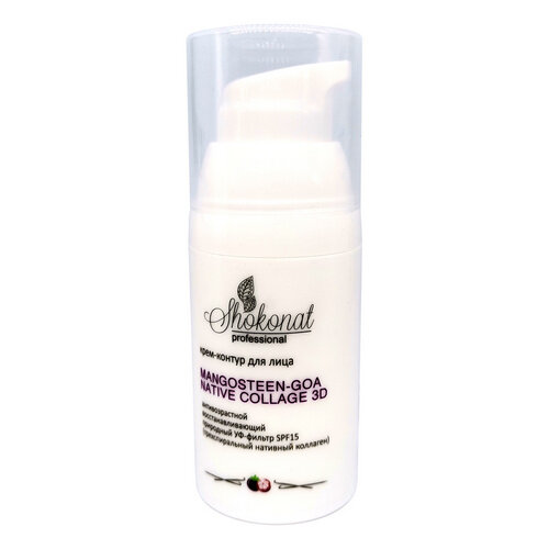 Антивозрастной крем для лица SPF15 MANGOSTEEN-GOA NATIVE COLLAGE Shokonat