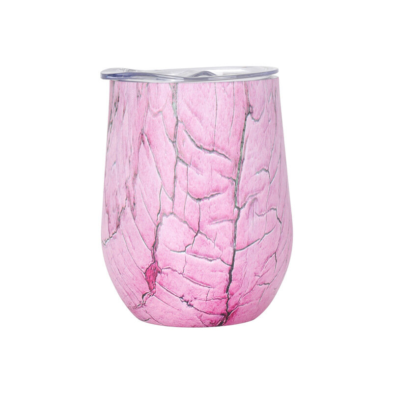 Кружка с рисунком кабаны яичная скорлупа 12 унций двойная стенка вакуумная изолированная бокал для вина