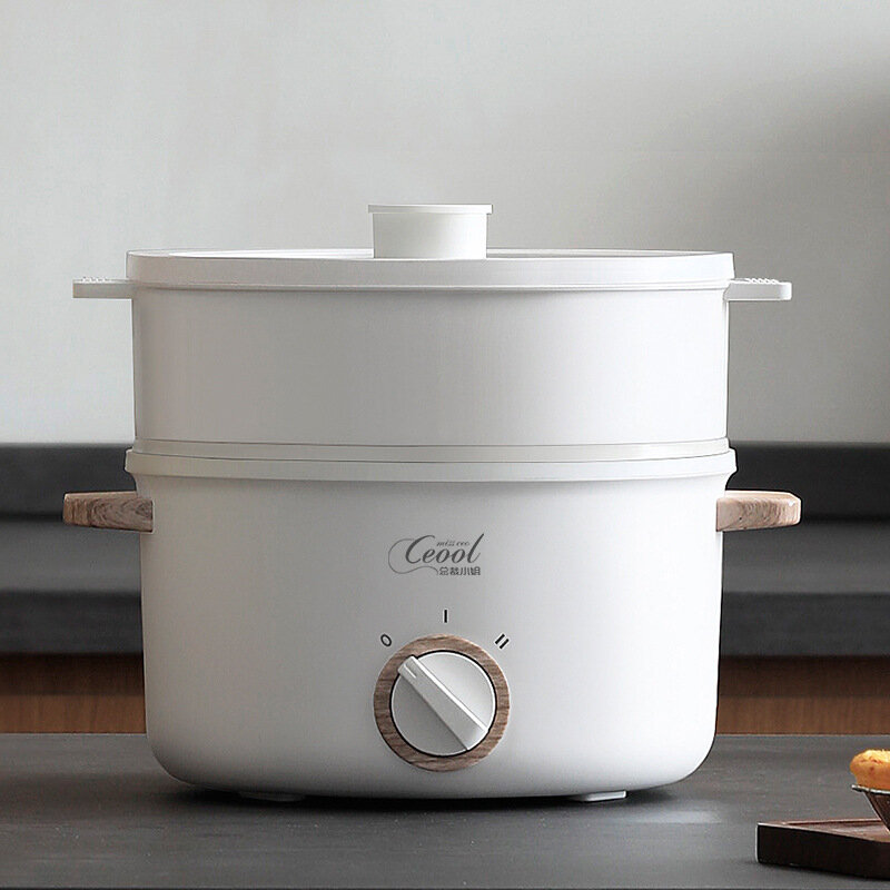 Электрическая плитка для общежития, многофункциональная домашняя электрическая кастрюля, интегрированная электрическая сковорода, электрическая кастрюля, оптовая продажа малых бытовых приборов