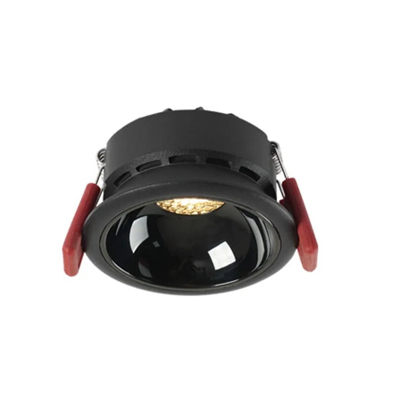 Потолочный светильник черный, теплый белый, 15W, NON DIMMABLE