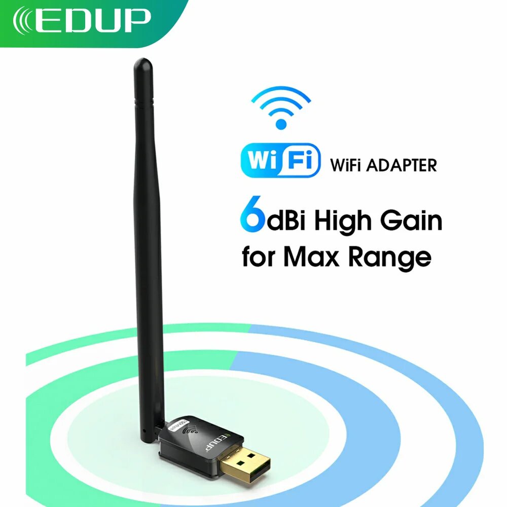 Беспроводной адаптер Wi-Fi EDUP MS8551 150 Мбит/с