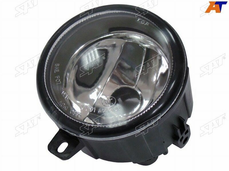 . SAT Фара противотуманная для MITSUBISHI PAJERO SPORT 08-, L200 10-14, LANCER X 07-15