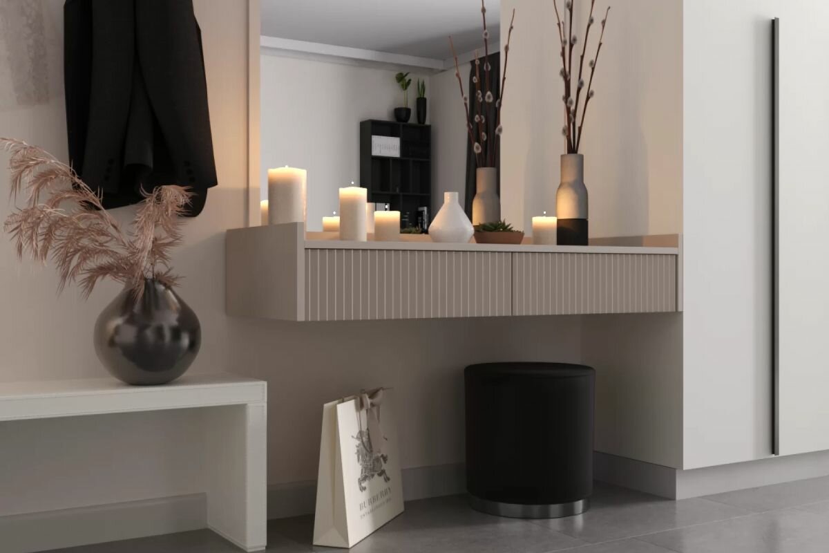 Тумба подвесная Салерно 2.1 Сантьяго для документов для книг для одежды 120*22*35