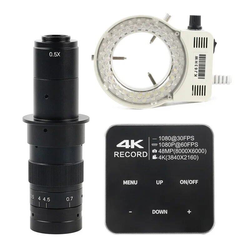 Eakins цифровой видеомикроскоп 4K HDMI Type-c 180x lens with Light