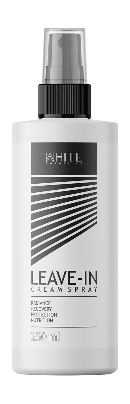 WHITE COSMETICS Несмываемый крем-спрей для волос муж, 250 мл