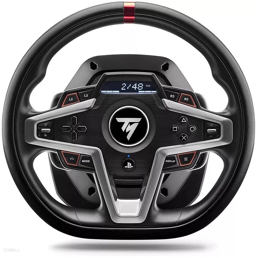 Руль Thrustmaster T248PS, для PS4, PS5 и PC, с педалями, виброотдача — фото 1