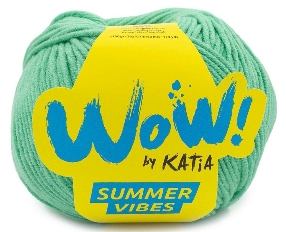 Пряжа #1334.95 Wow - Summer Vibes 100 г 160 м Katia
