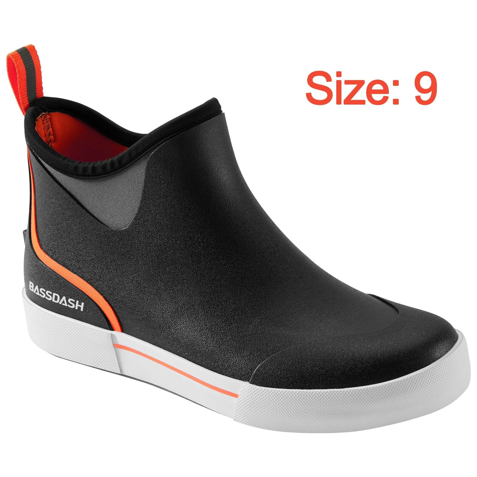 Мужские сапоги BASSDASH для рыбалки, черные, Size 9