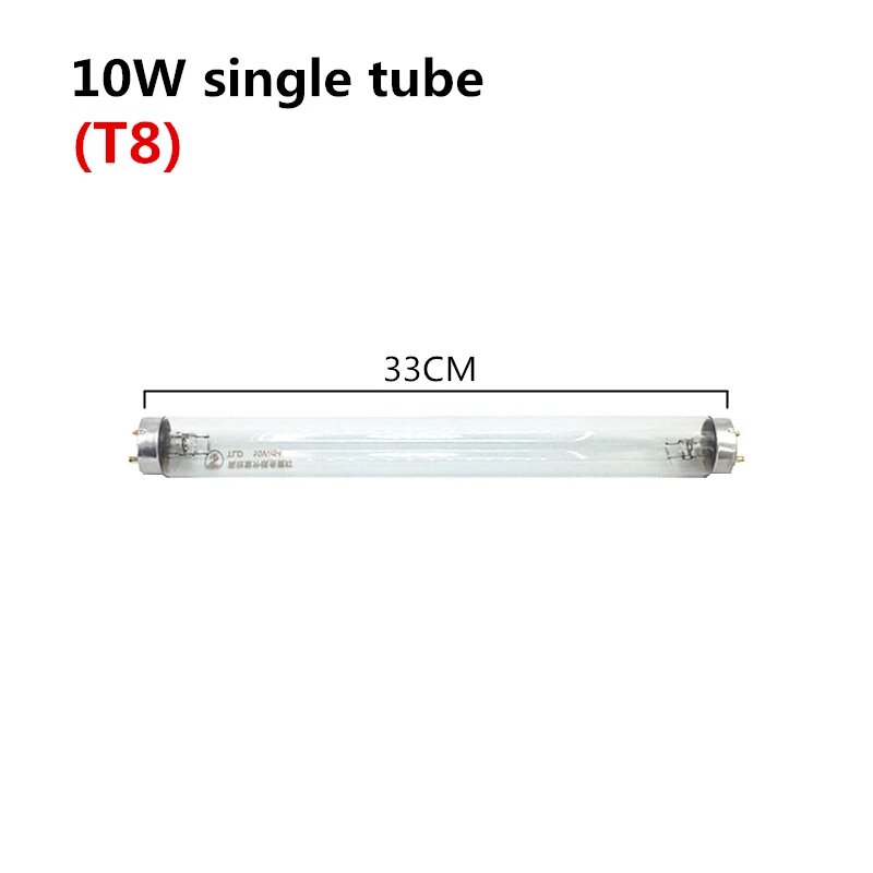 Ультрафиолетовые лампы ZHMZH, 220В, кварцевые, 4-15Вт With Ozone, 10W Single Tube