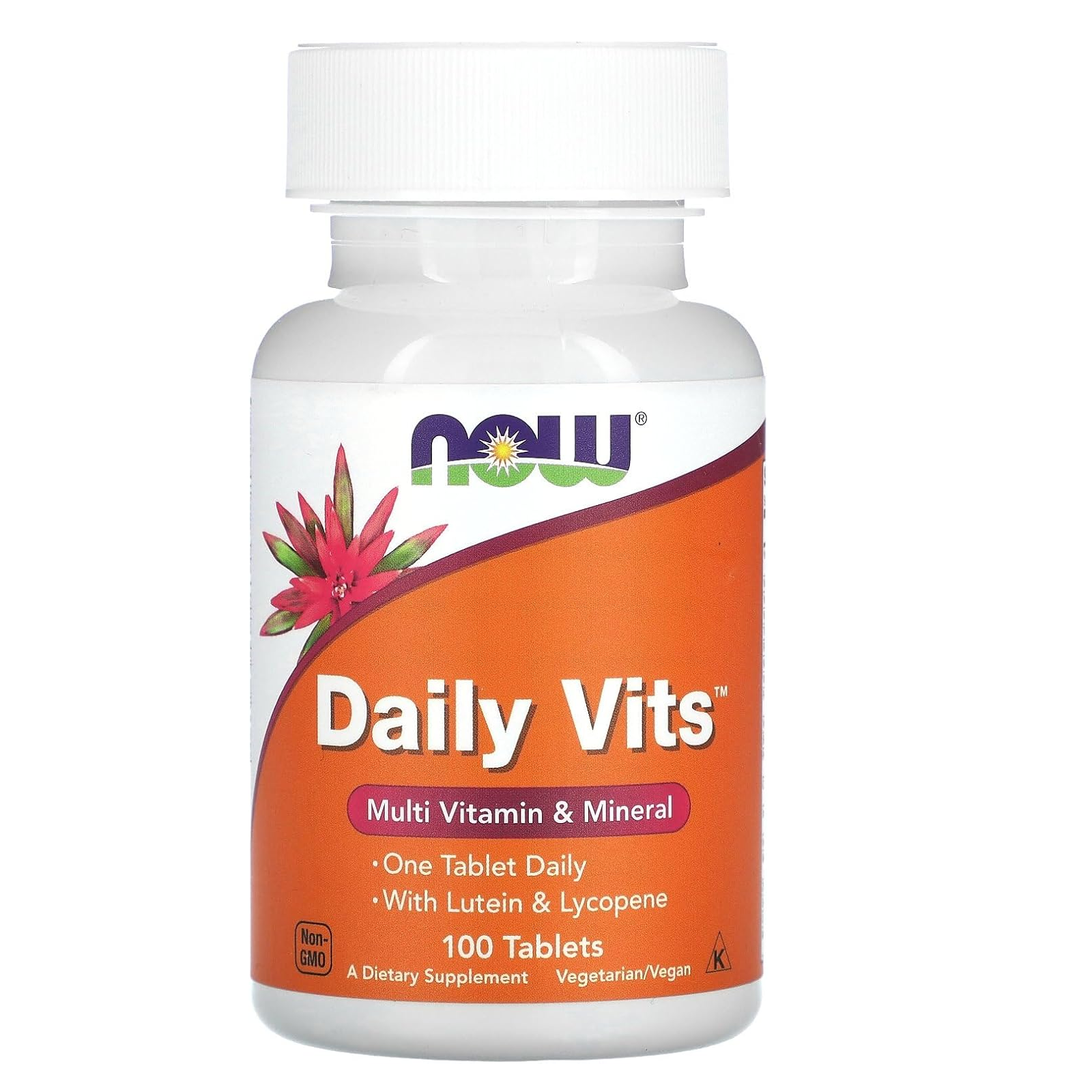 Витамины, комплекс витаминов, мультивитамины, минералы, NOW Foods, Daily Vits, 100 таблеток
