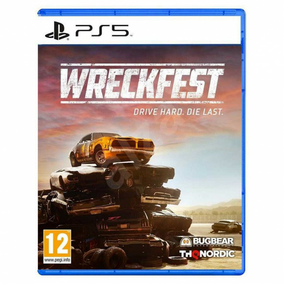 Игра Wreckfest: Drive Hard. Die Last. для PS5 (PPSA 03309) (Русские субтитры)