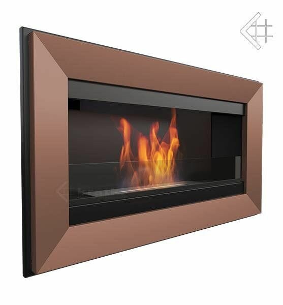 Биокамин Kratki CHARLIE TUV, металл, медь, 21,5x51x88 см.