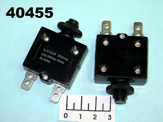 Предохранитель для сетевого фильтра 25A 30*33 (A-0701R/S1084)