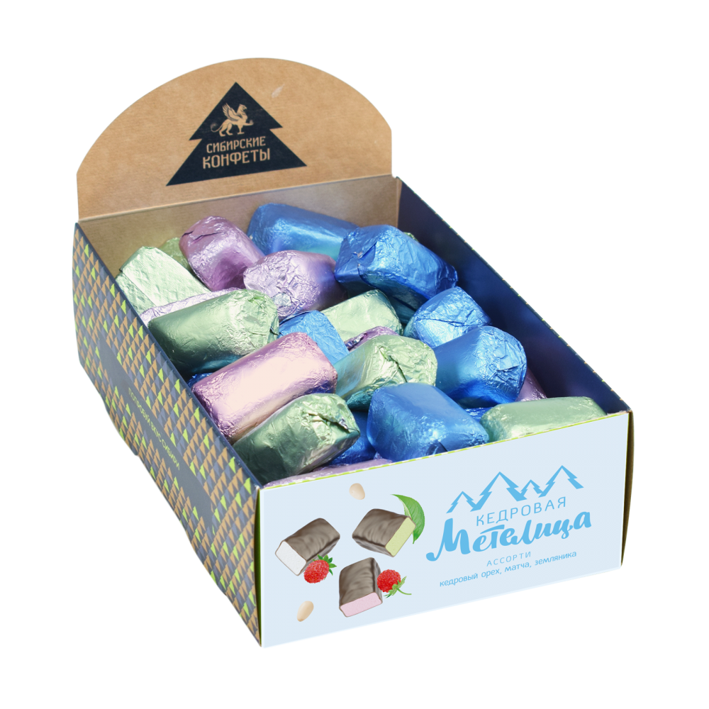 Кедровая метелица, 540 гр ассорти