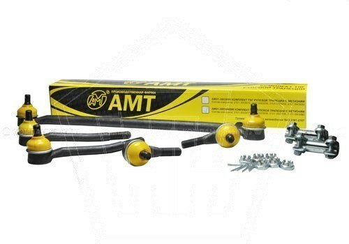 Комплект тяг рулевой трапеции ваз 2101-07 с метизами амт силикон (ам01-3003000-sm)