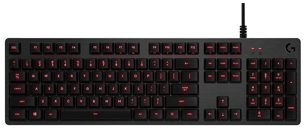 Клавиатура Logitech G413 Mechanical Gaming Keyboard Carbon (920-008312) .