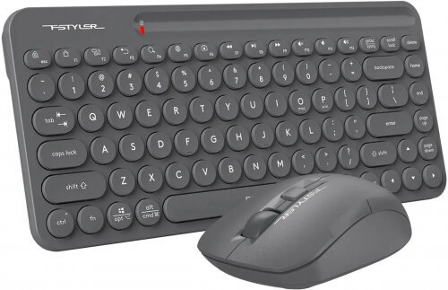 Клавиатура и мышь A4TECH Fstyler FG3200 Air2 беспроводные серый