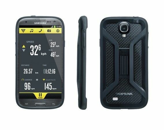 TOPEAK Бокс для телефона, с креплением, для Samsung Galaxy S4, чёрный