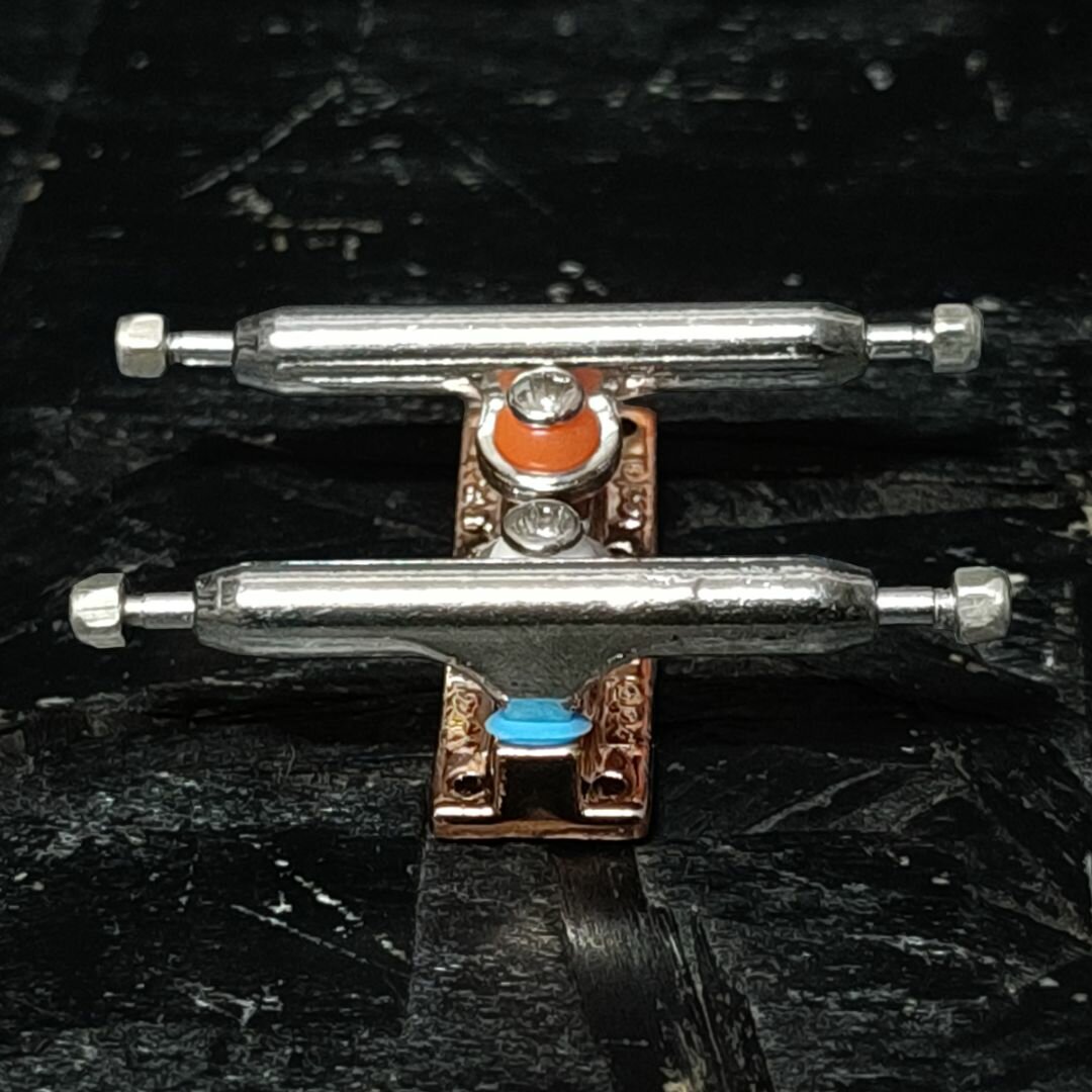 Траки для фингерборда MSS Pro 2.0 inverted 34 мм silver/gold