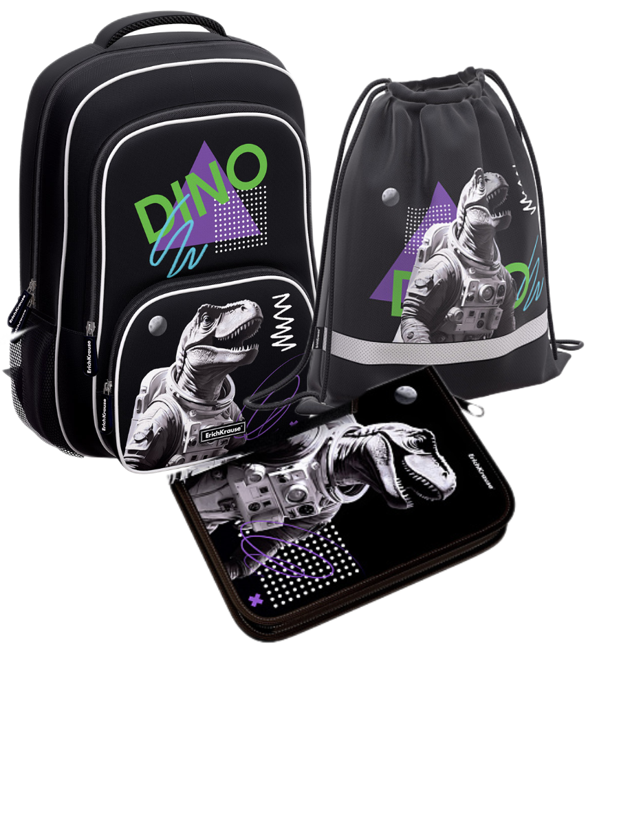 Школьный рюкзак ErichKrause ErgoLine® 20L Dino Hobby 62815/3