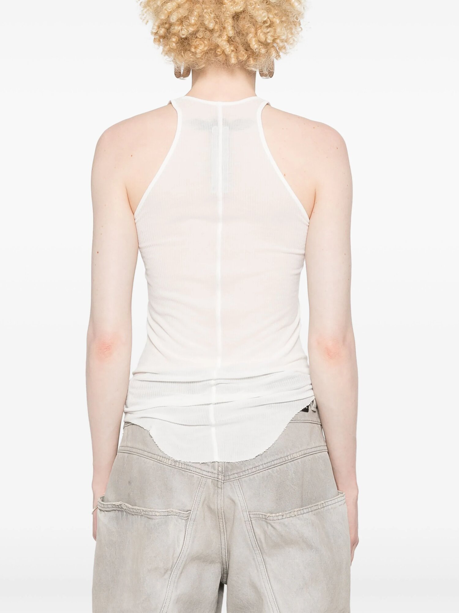 Топ Rick Owens, размер 42, white — фото 1